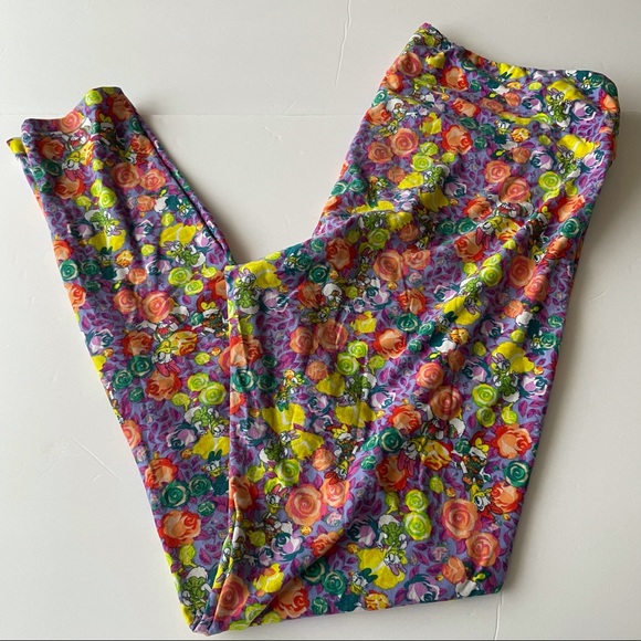 LuLaRoe | Pants & Jumpsuits | Tc Disneys Daisy Duck Tall And Curvy ...